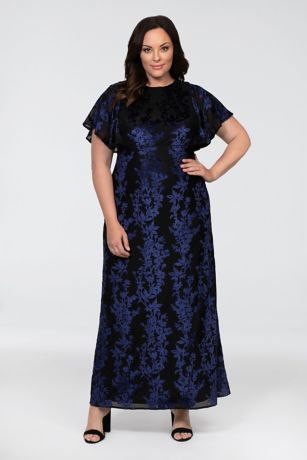 Parisian Dream Velvet Plus Size Gown | David's Bridal