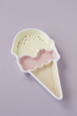 Ice Cream Trinket Dish Set of 4 | David's Bridal