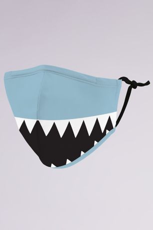 Shark Tooth Kids Mask with Adjustable Ear Loops | David's Bridal