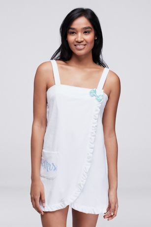 Betsey Johnson Mrs Terry Robe | David's Bridal