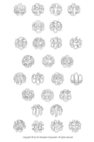 Personalized Monogram Circle Script Bracelet | David's Bridal