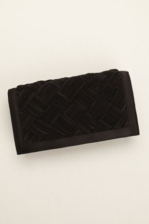 Braided Satin Evening Clutch by Menbur | David's Bridal