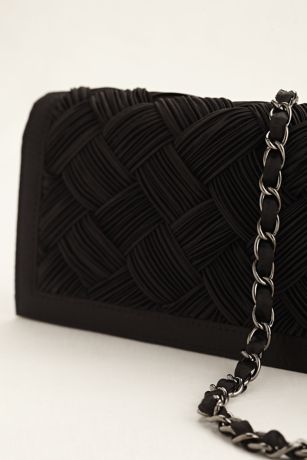 Braided Satin Evening Clutch by Menbur | David's Bridal