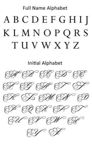 DB Exc Personalized Flourish Initial Aisle Runner | David's Bridal