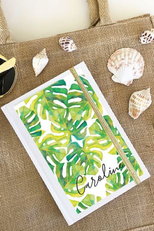 Personalized Tropical Beach Journals | David's Bridal