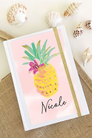 Personalized Tropical Beach Journals | David's Bridal