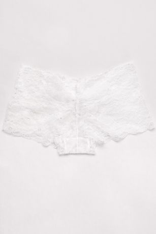 Lace Cheeky Brief with Bow | David's Bridal
