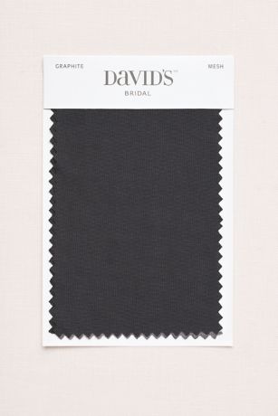 Graphite Fabric Swatch | David's Bridal