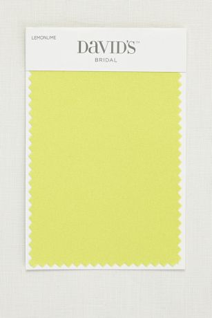 Lemon Lime Fabric Swatch | David's Bridal