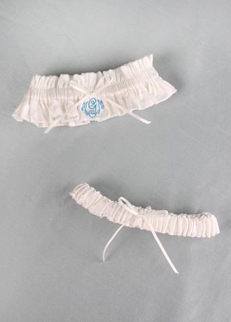 DB Exclusive Silk Garter Set | David's Bridal