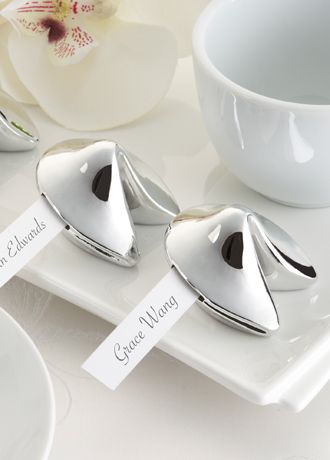 Fortune Cookie Place Card Holder Set of 4 | David's Bridal