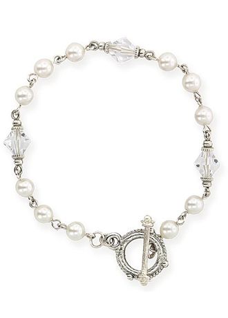 Bridal Drop Toggle Bracelet | David's Bridal