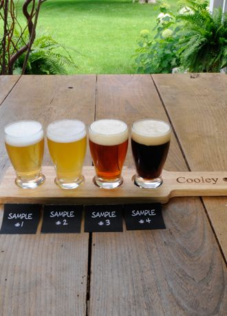 Personalized Beer Flight Set | David's Bridal