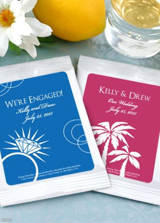 DB Exclusive Personalized Lemon Drop Martini Favor | David's Bridal