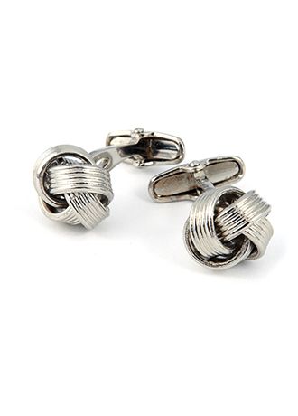 Metal Knot Cufflinks | David's Bridal