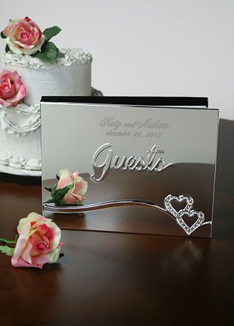 Personalized Lenox Eternal Love Guest Book | David's Bridal