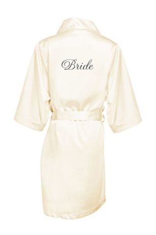 Robes: Wedding Robes for Bride & More in Silk, Lace, Cotton | David's ...