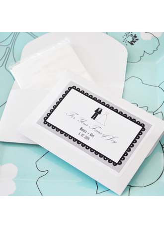 Personalized Tears of Joy Tissue Packs | David's Bridal