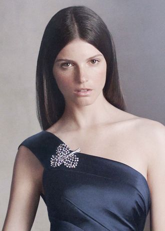 Crystal Orchid Clip | David's Bridal